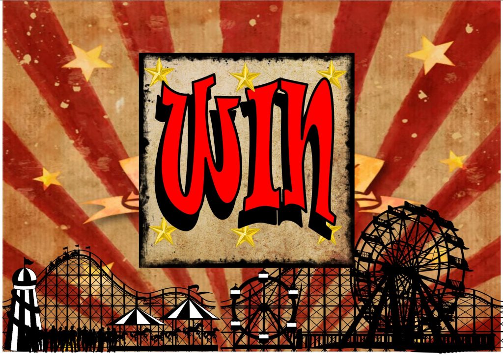 Vintage Style Win Fairground Carnival Sign Wall Plaque – The Rooshty Beach