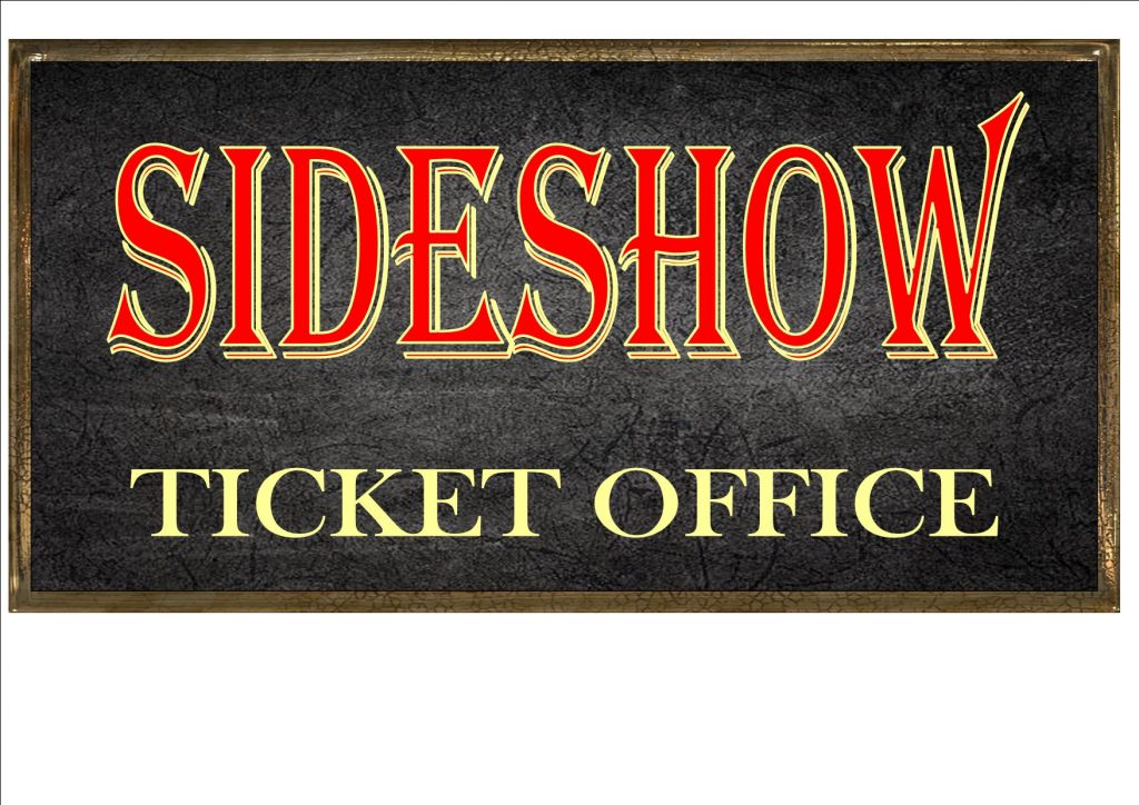 Vintage Carnival Fairground Sideshow Sign Reproduction Vintage Style ...