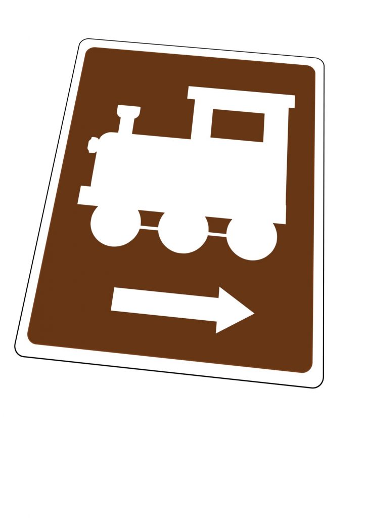 Steam Train Railway Sign Tourist Attraction Sign Novelty Reproduction ...